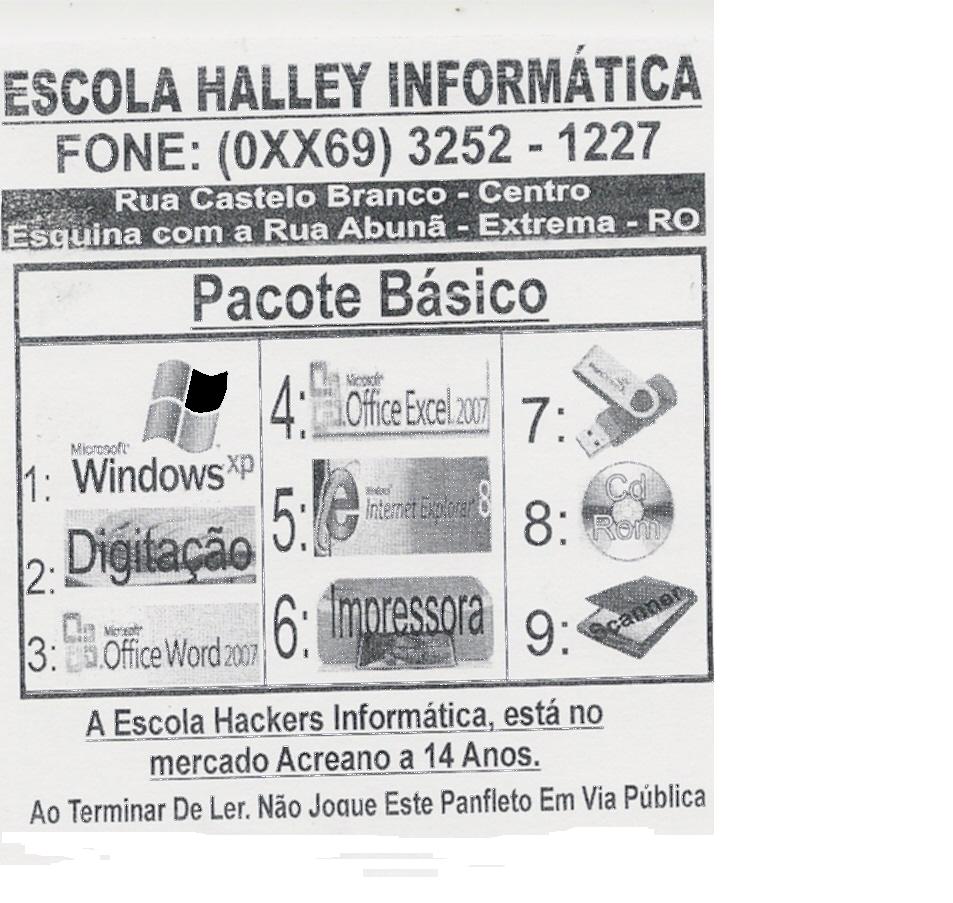 ESCOLA HALLEY INFORMATICA: Cursos