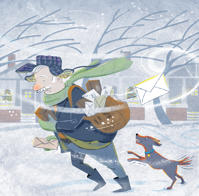 Light and Shade: Illustration Friday - Mail