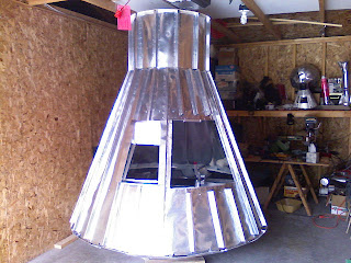 Mercury Capsule: Merucy capsule under construction: