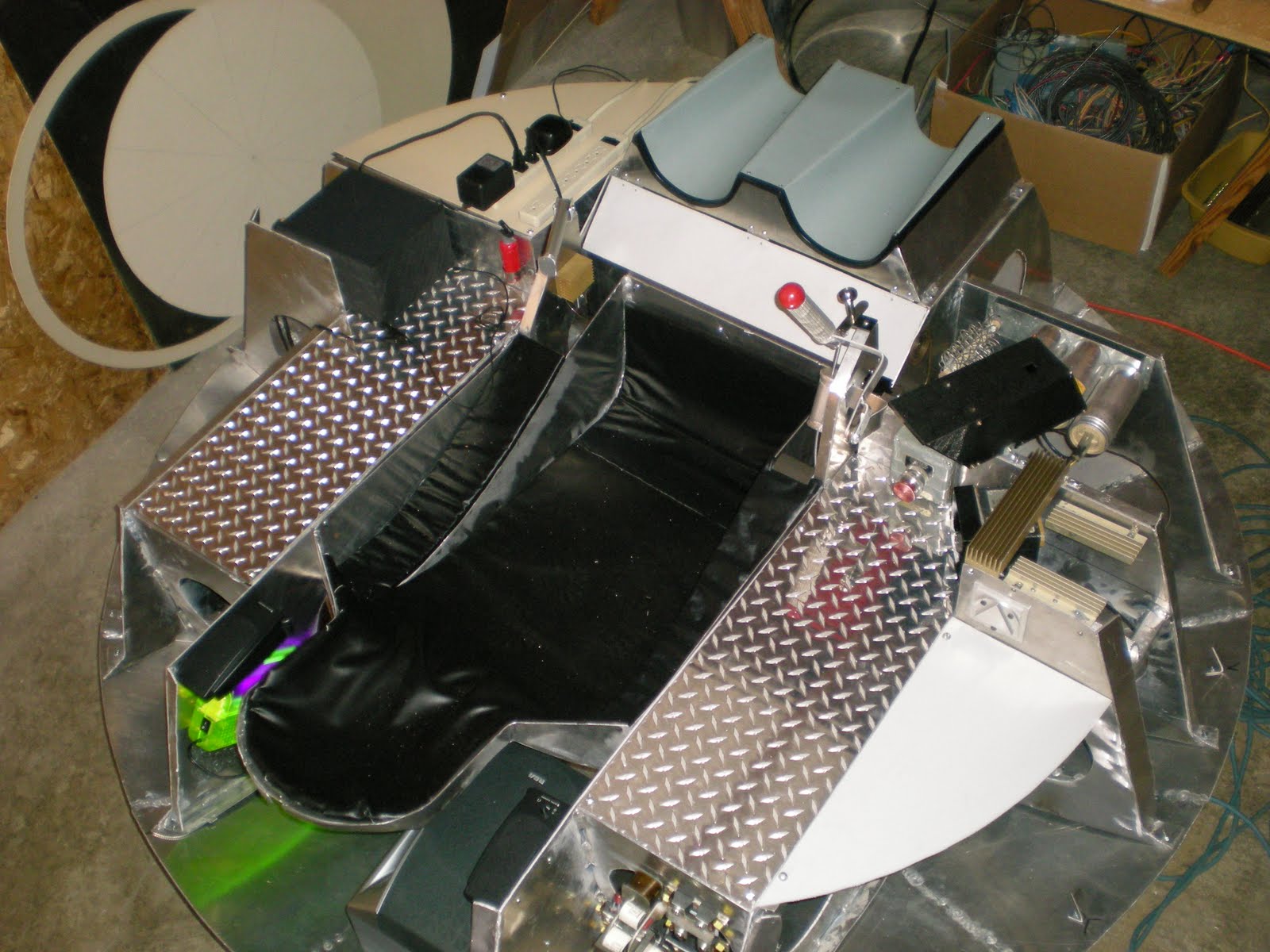 Mercury Capsule: Merucy capsule under construction: