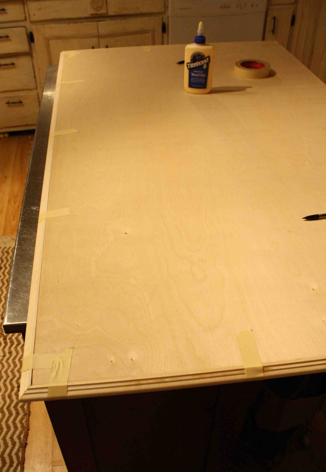 =*Superwoman*=: Kitchen Island Revamp