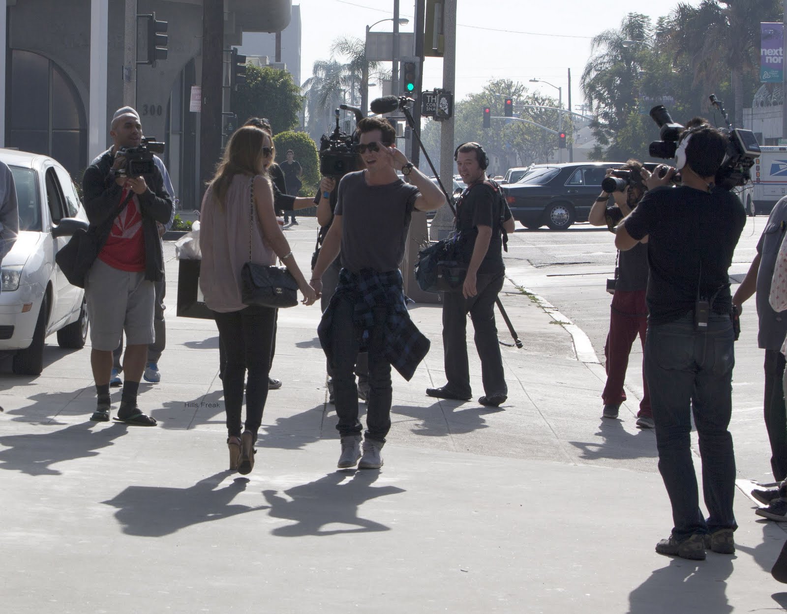 Hills Freak: Lauren Conrad & Gary Samuelian Filming Lauren's New ...