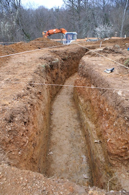 Bois - terre et Sueur ... Que du BONHEUR !!: Préparation des fouilles ...