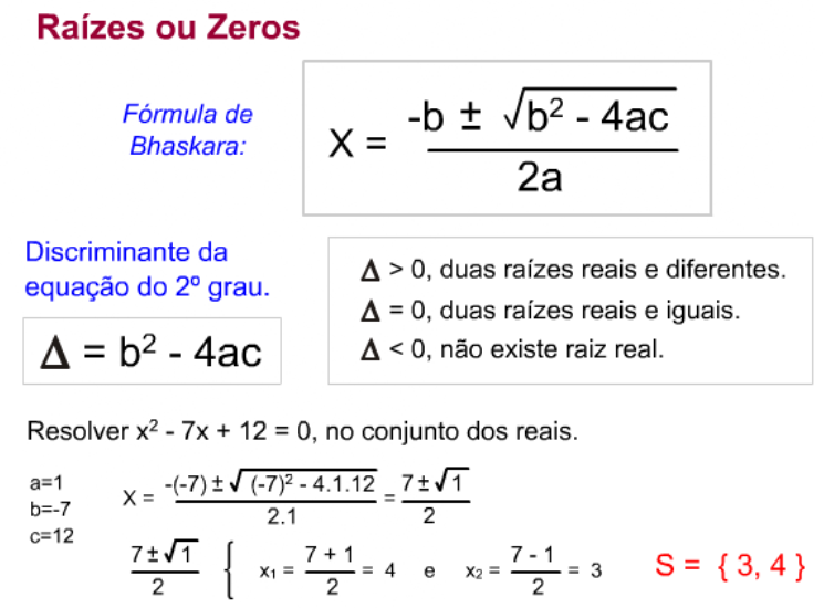 .: Equação 2º grau