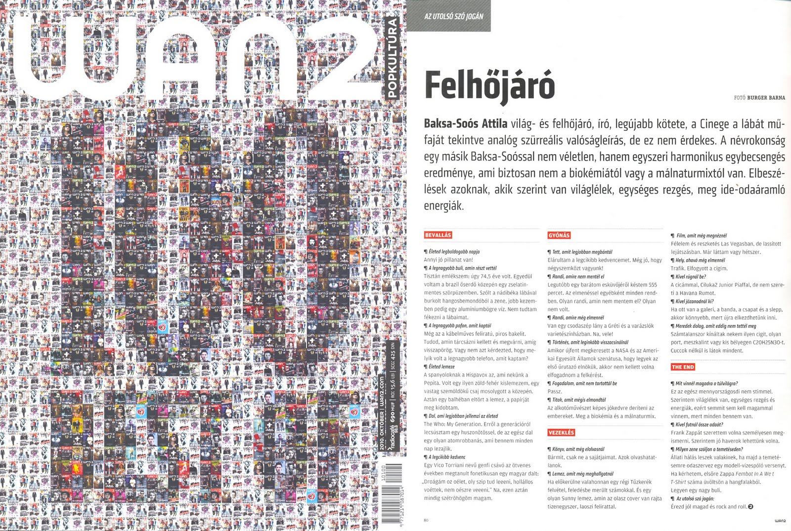 Baksa-Soós Attila: Cinege a lábát