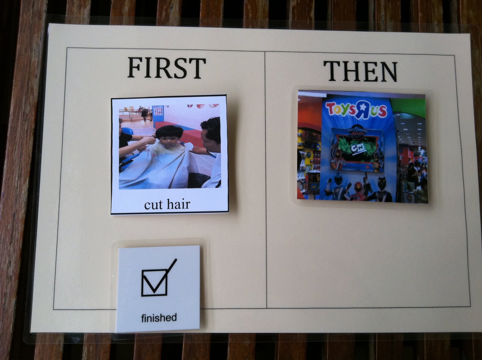 Rayyan: Visual Support (First-Then)