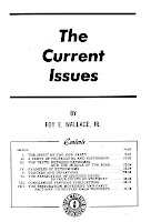 Bully Pulpit: The Current Issues, Foy E. Wallace, Jr.