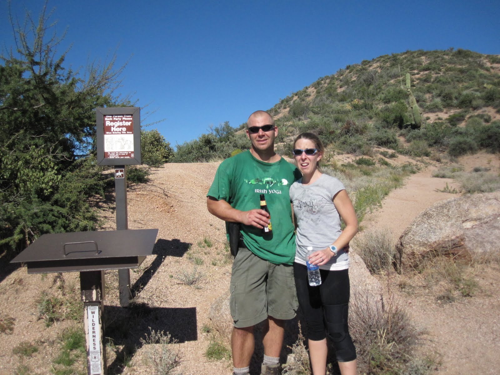 The Pobieglo Family: Reavis Falls Hiking/Backpacking Trip