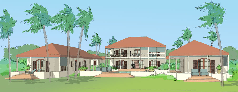 MCM DESIGN: Island House Plan 9