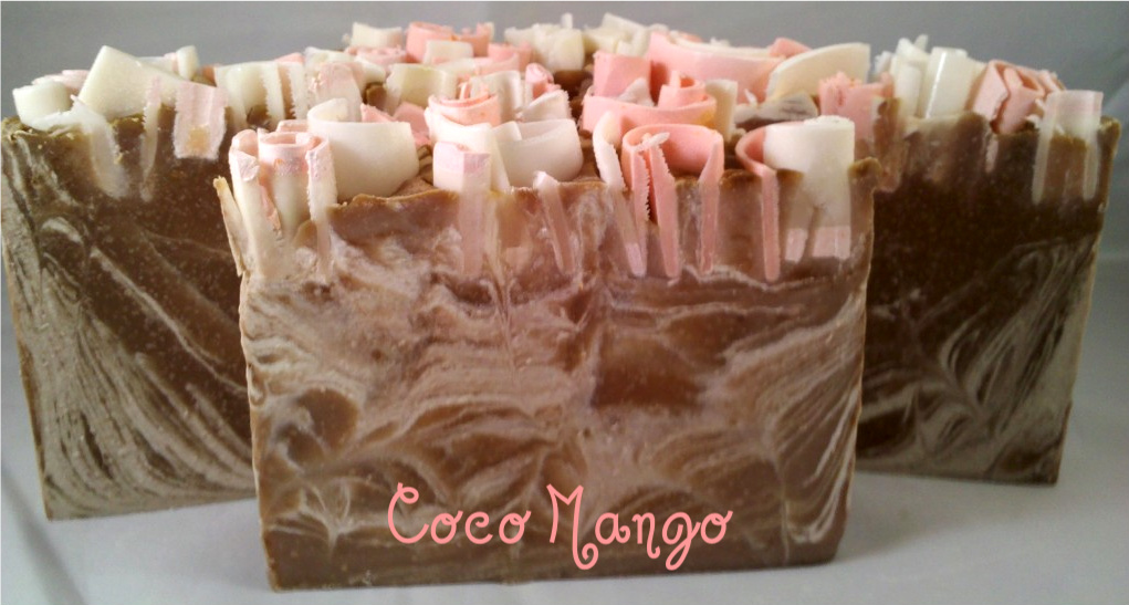 My Best Friend's Soap: COCO MANGO Handmade Cold Process SOAP BIG 7OZ. BAR