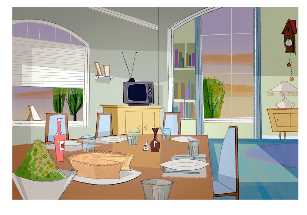 Mike Zarb: Production Design: 2-D animation