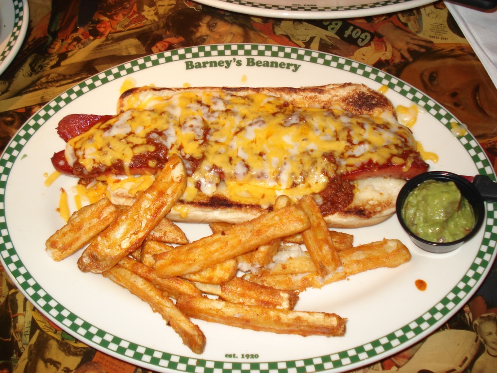 Barney's Beanery in West Hollywood.