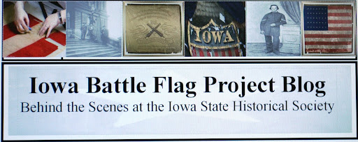Iowa Battle Flag Project: 22nd Iowa Infantry, Company D flag