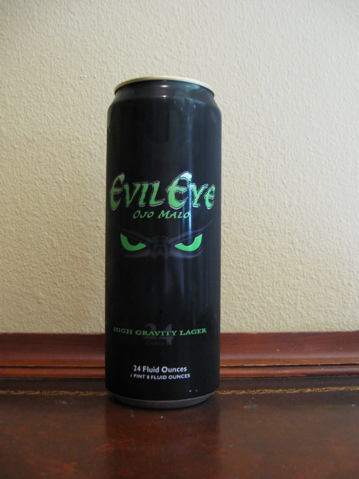 Doing Beer Justice: Evil Eye Ojo Malo High Gravity Lager Malt Liquor ...
