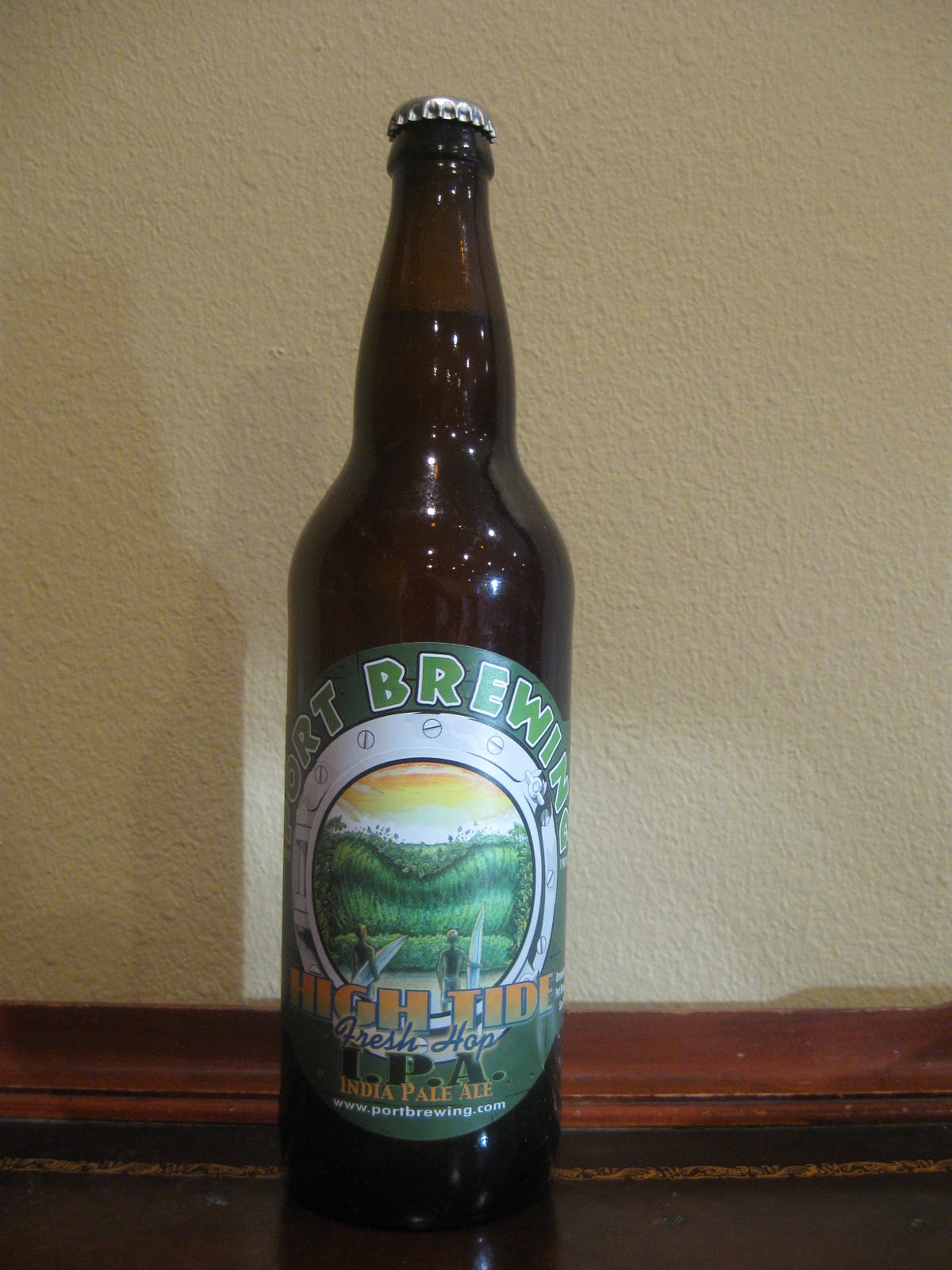 Doing Beer Justice: Port Brewing Company - High Tide Fresh Hop IPA; Mongo