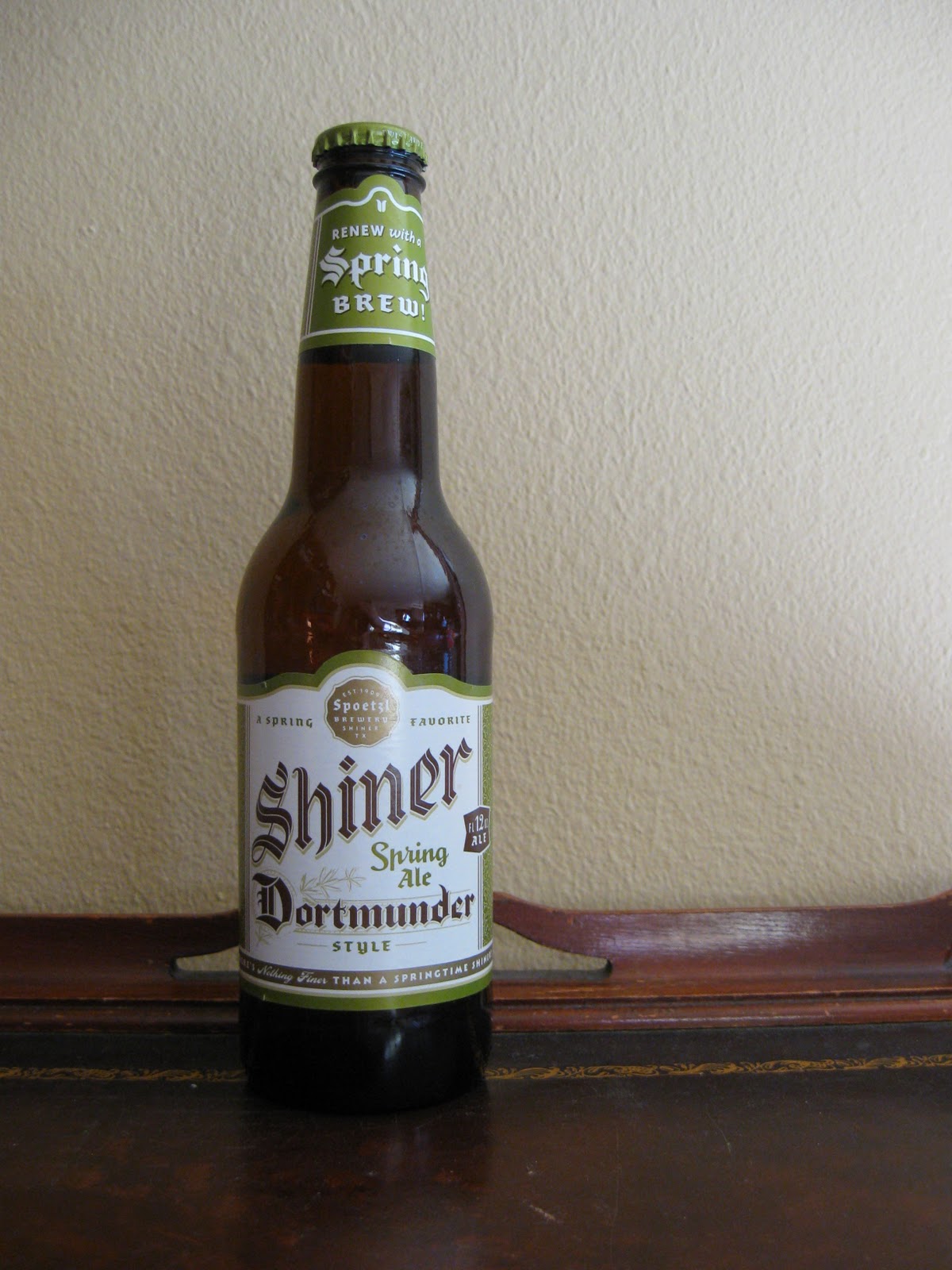 Doing Beer Justice: Shiner Dortmunder Style Spring Ale