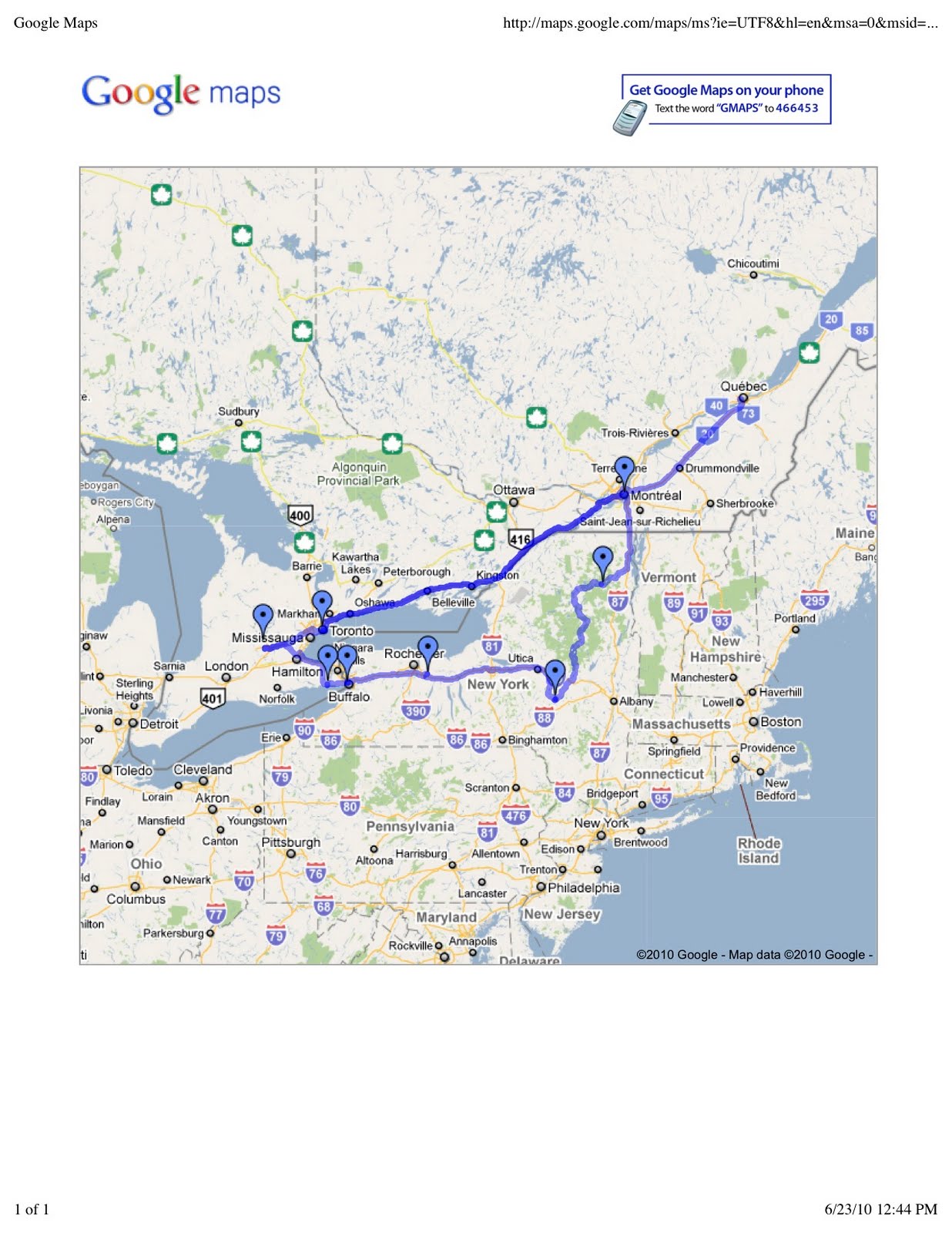 WEphillips: Cooperstown/Lake Placid, New York.