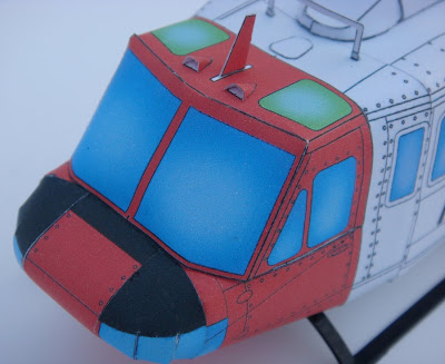 Atochero Papercrafts: Fiddlers Green - Bell UH-1 Huey