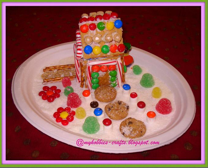 My Hobbies and Crafts: Milk Carton Ginger Bread House