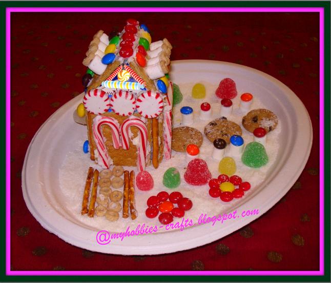 My Hobbies and Crafts: Milk Carton Ginger Bread House