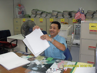 Unit Kemudahan & Persaraan: Bilik Fail Sulit