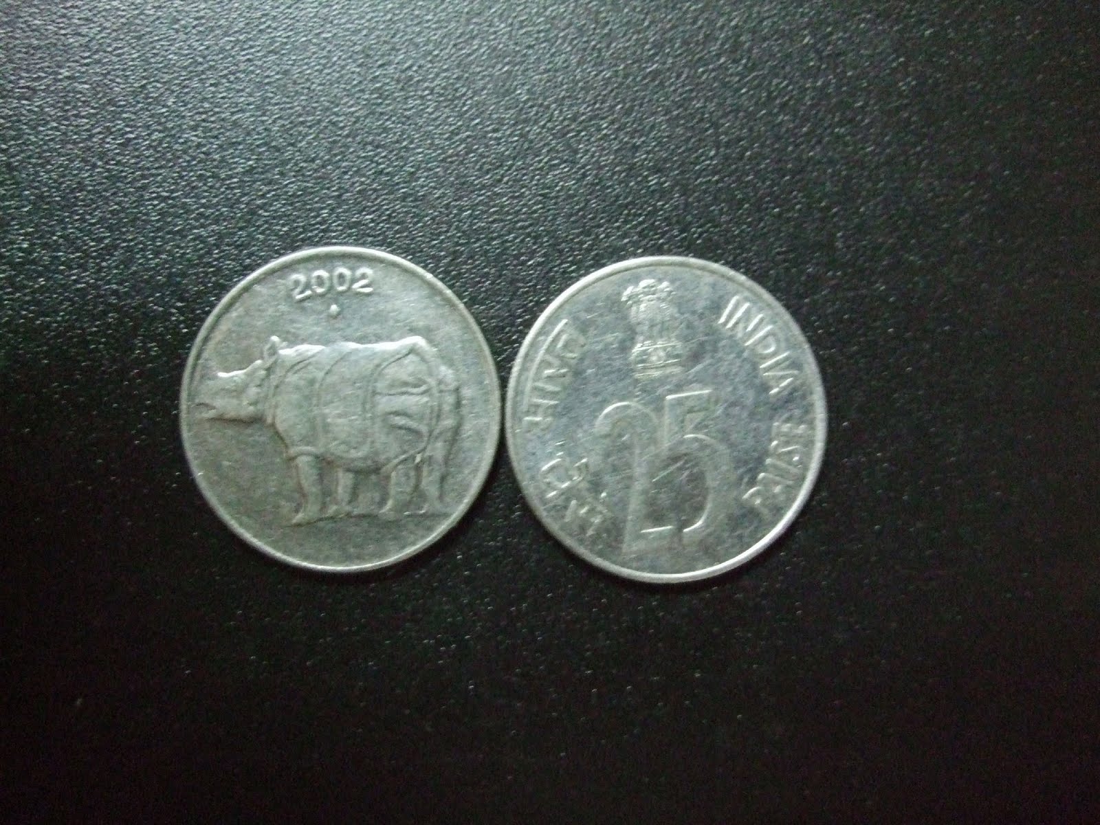 Republic India coin collection: 25 Paise