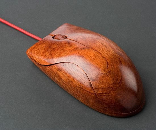 Designer Wooden Computer Mouse - Oddpedia.com