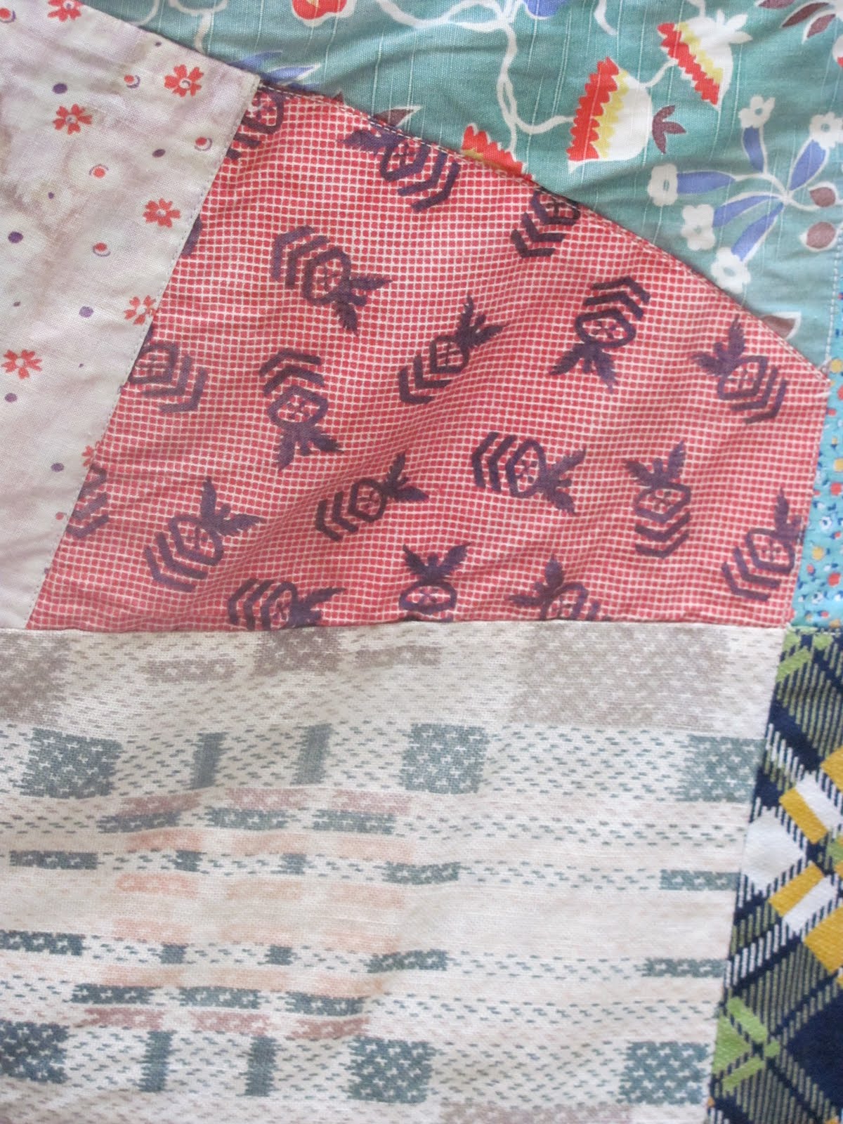 Quilt History Reports: Patchwork Dress - WWII Era