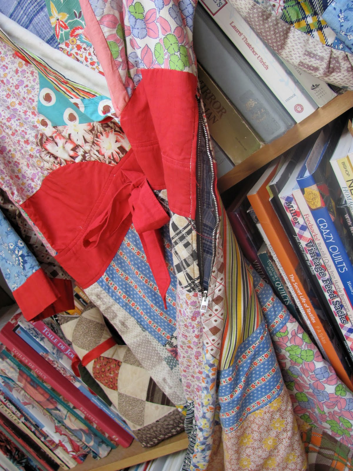 Quilt History Reports: Patchwork Dress - WWII Era