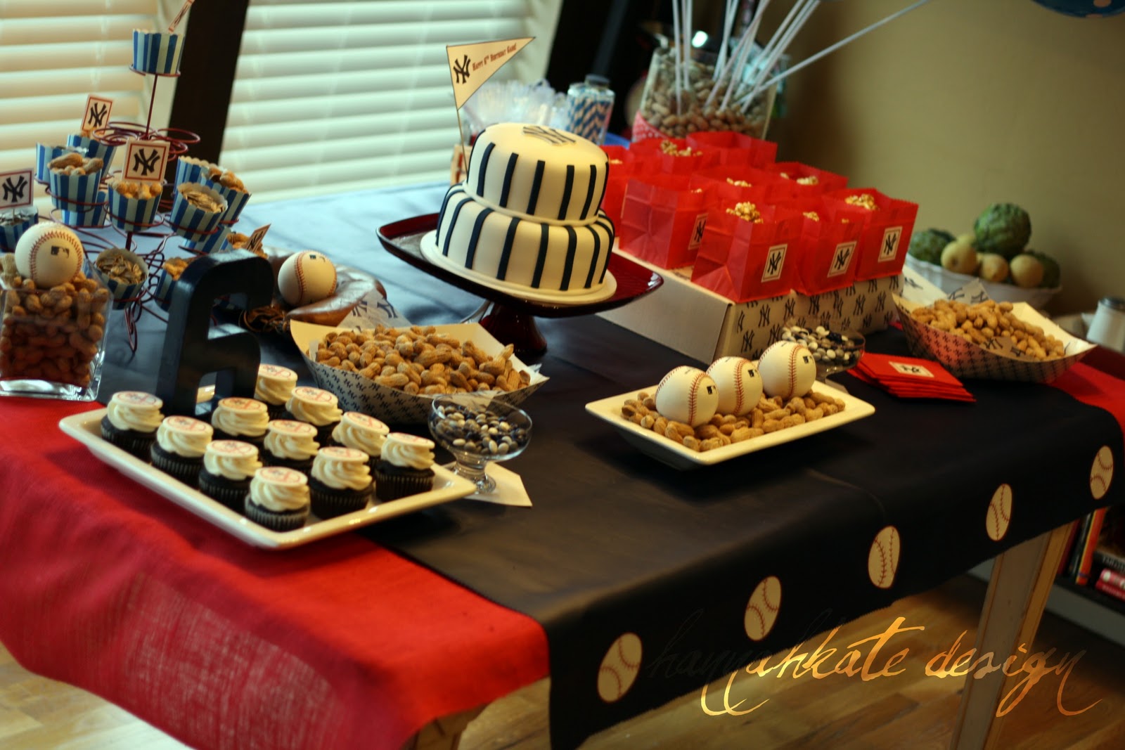 The Gaines Gang: A Yankee Baseball Birthday Party