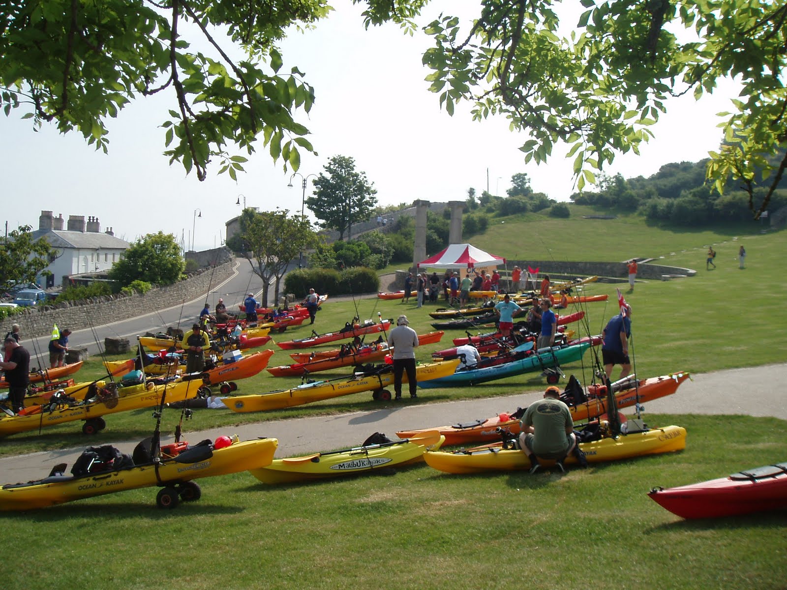 swanageview: Kayak Fishing competition