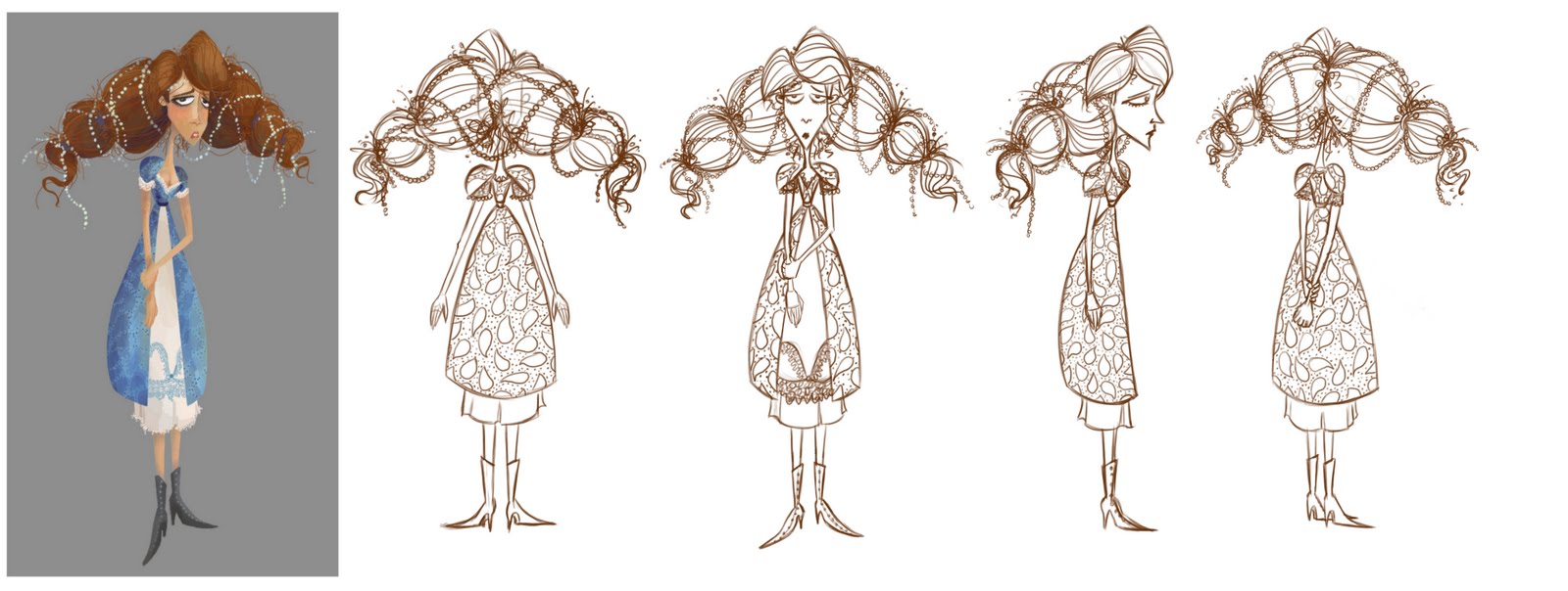 Brittnie Bruner-Humphrey Art Blog: Victorian Characters