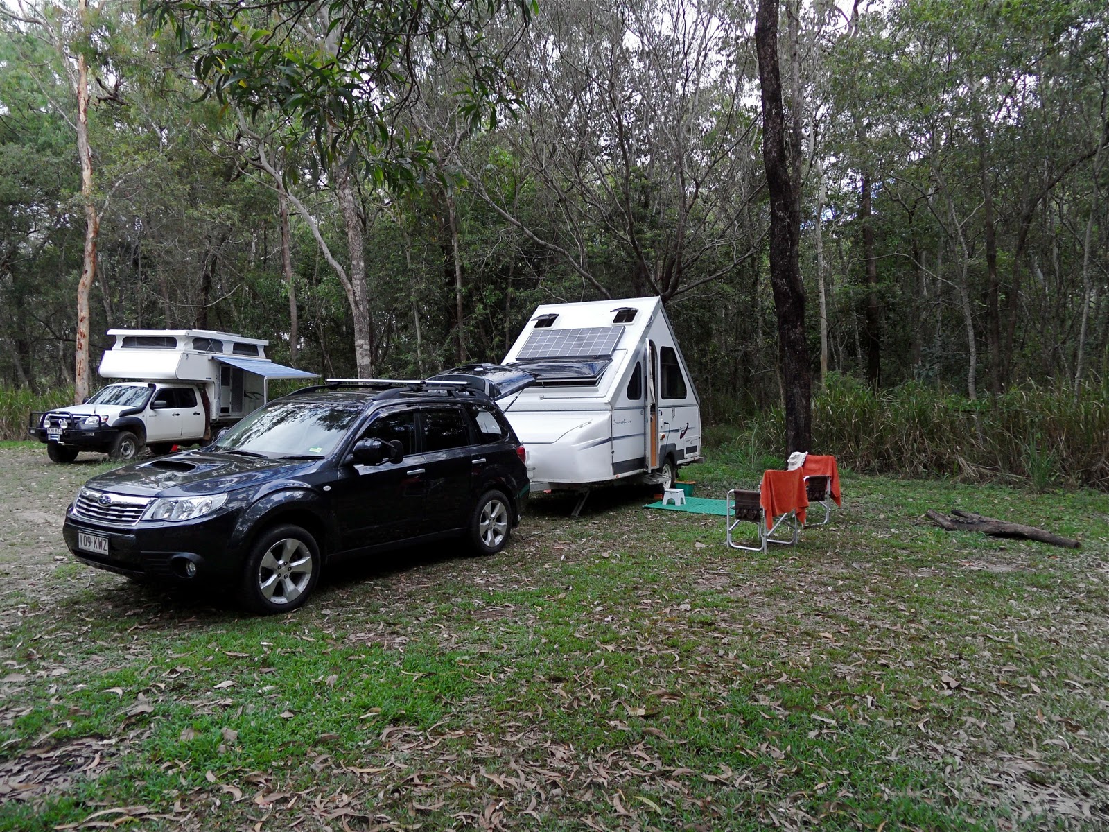 Avan Touring in Australia: Rifle Creek Rest Area, Mount Molloy