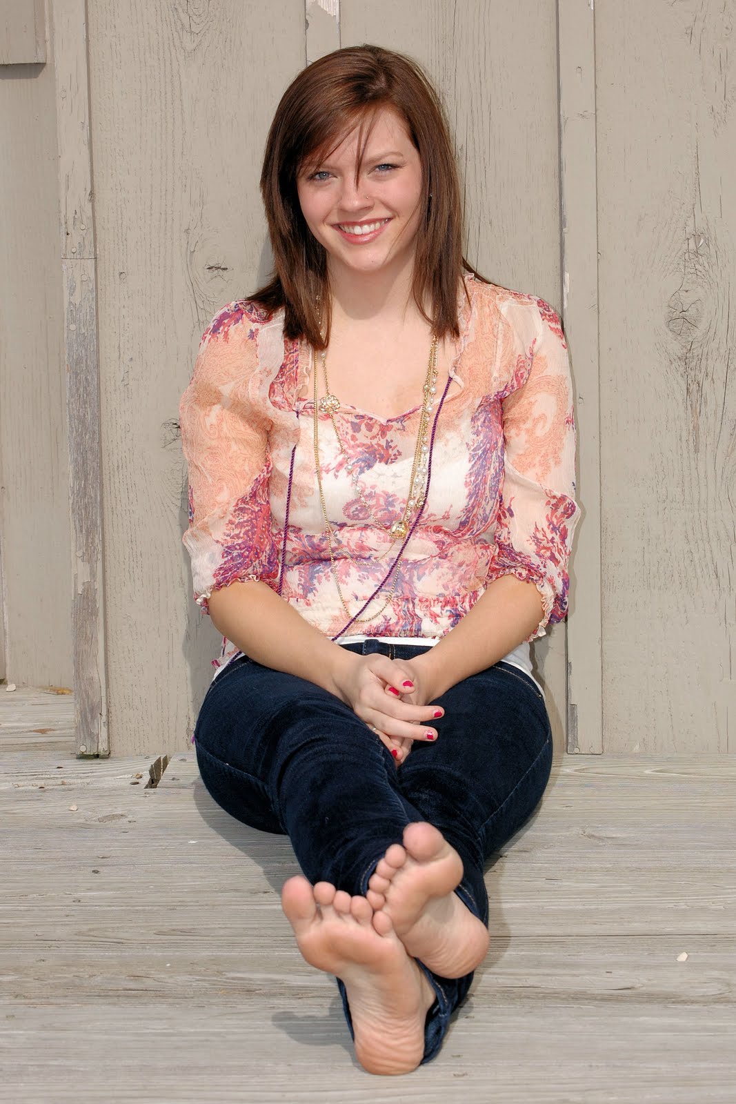 High School Senior Girls Barefoot Prom