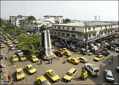 Liberia aka L.i.b.: Downtown Monrovia, the country's capital