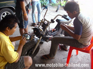 OLD JAPAN MOTORCYCLE: Pimp motorcycle-Chaly Thailand Final