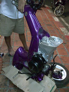 OLD JAPAN MOTORCYCLE: Pimp motorcycle-Chaly Thailand Final