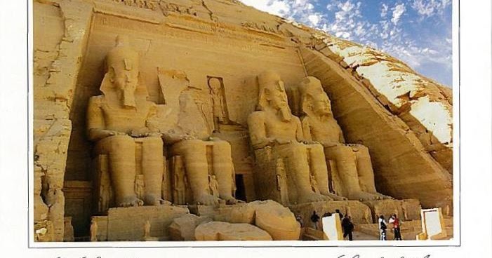 Postcards of UNESCO world heritage sites: 88 EG - Nubian Monuments from ...