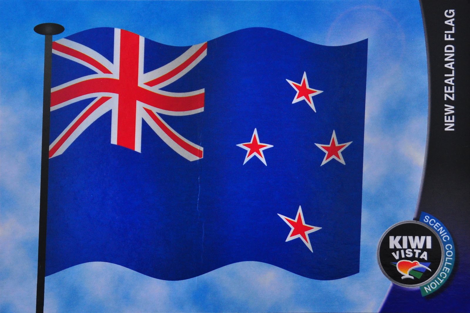 Postcards of Nations: New Zealand flag