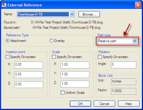 Wolski CAD Tips: Relative Xref Pathing