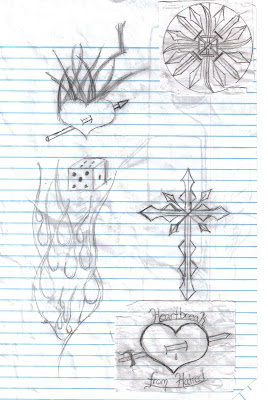 Poetry and Artwork by Sam Phillips: Random Mini Drawings