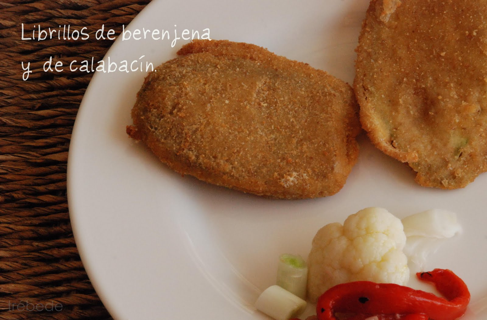 trébede: Librillos de berenjena y de calabacín