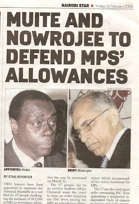 Sukuma Kenya: Open letter to Mr. Paul Muite and Mr. Pheroze Nowrojee