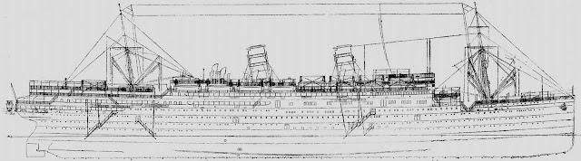 GRANDI TRANSATLANTICI ITALIANI: CONTE GRANDE (1928)
