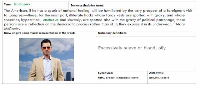 The Conscientious Reader: Work of the Week: Unctuous