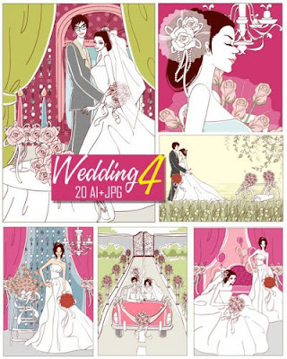 Quality Graphic Resources: Wedding Vector Collection