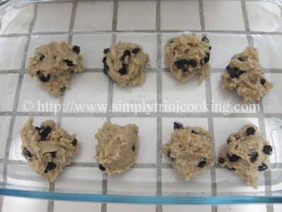 GFCF Raisin Drops | Simply Trini Cooking