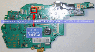 Inilah Posisi FUSE BACKLIGHT PSP slim, Lihat, Ukur, Dan jangan ...