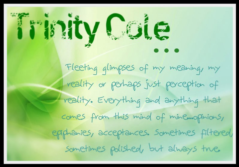 Trinity Cole: The Well-Known Lovers, The Conclusion