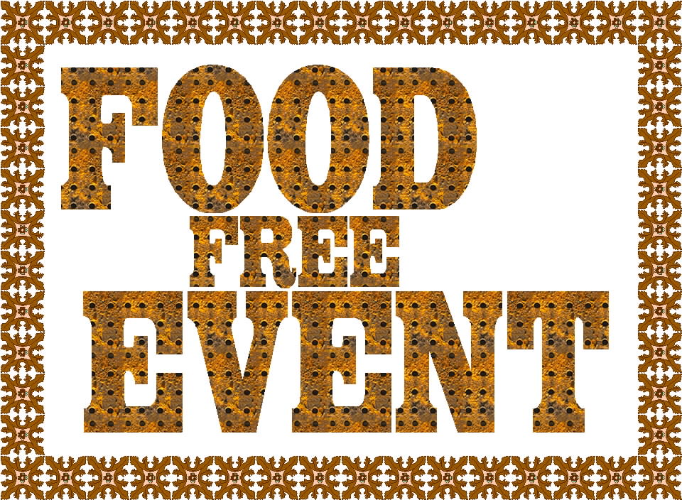 Free Posters and Signs: Food Free Event